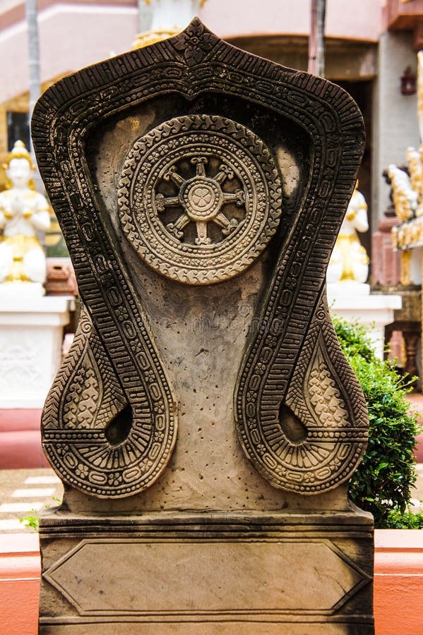 Boundary Marker of a Temple Stock Image - Image of belief, asia: 41164781