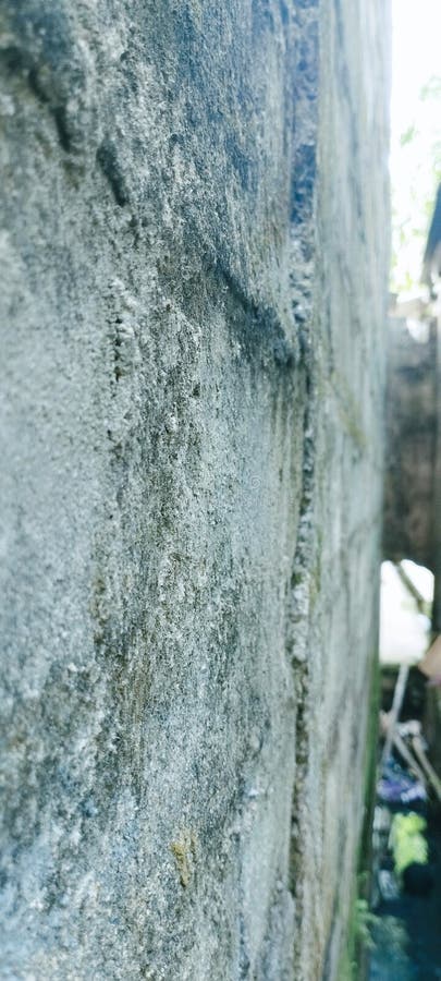 Boundary Wall As a Sign of Dividing the Land of the House Stock Photo ...