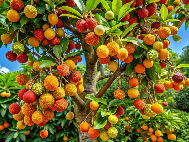 A Bountiful Harvest Exploring a Diverse Array of Exotic Fruit Trees ...
