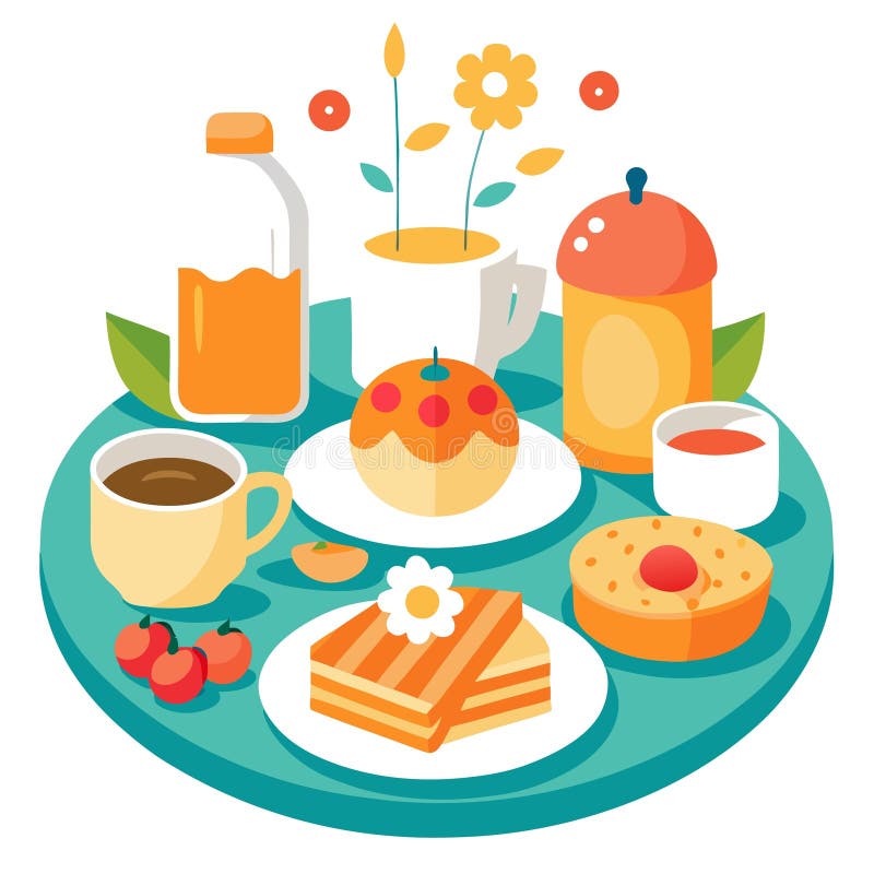 A Bountiful and Inviting Breakfast Spread, Perfect for a Weekend Brunch ...