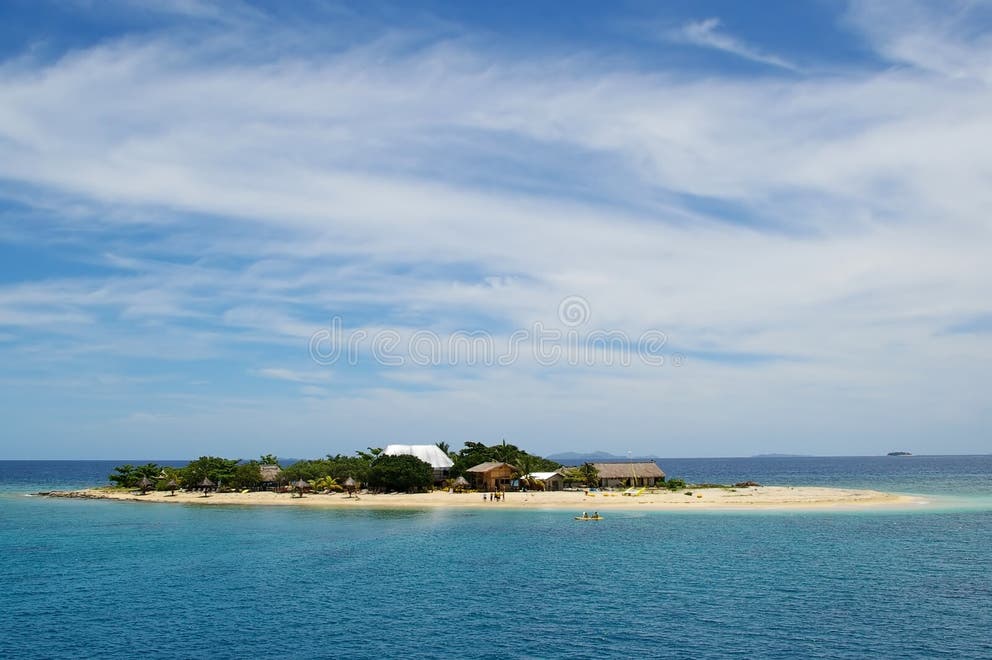 Bounty isle fiji stock image. Image of fiji, small, blue - 12420653