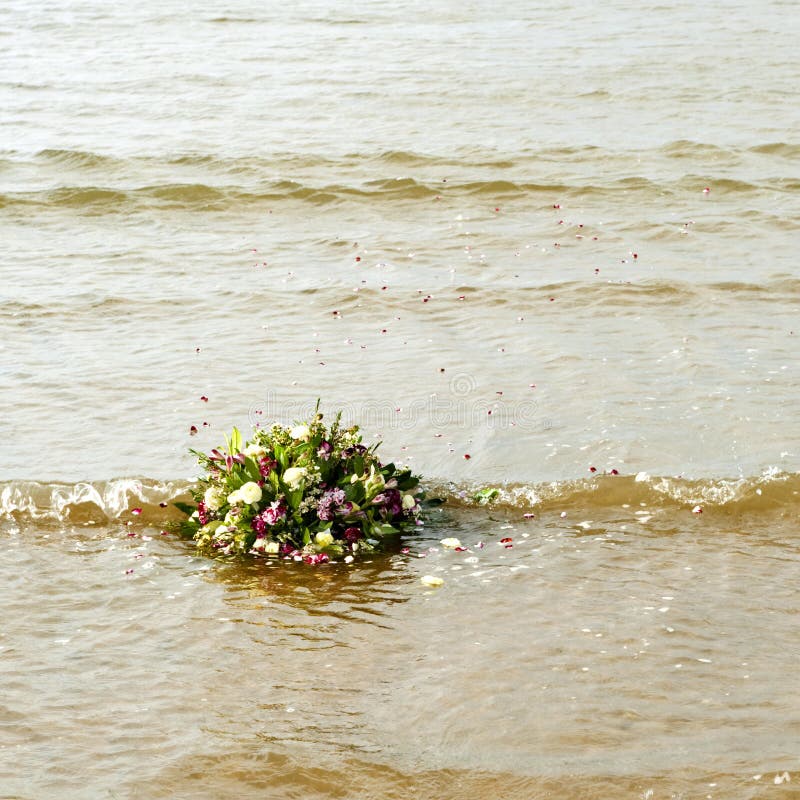 Bouquet afloat stock image. Image of bunch, gentile, bouquet - 13761685