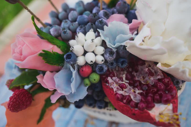 Bouquet of Artificial Flowers Stock Image - Image of decoration ...