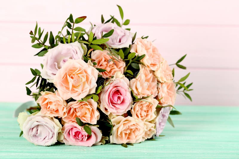 Bouquet of beautiful roses stock image. Image of blossom - 67403271