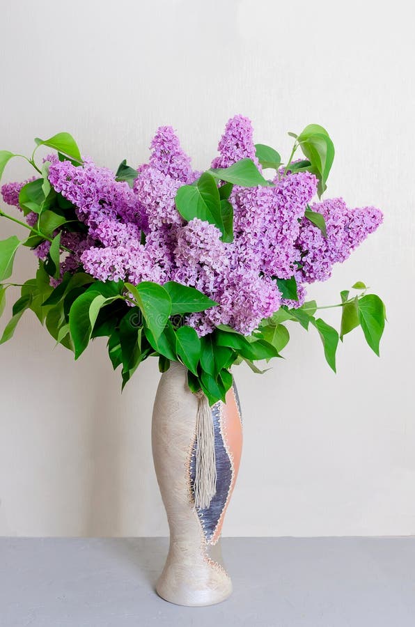 Bouquet Of Lilac In A Vase Stock Image Image Of Interior Plant 116402025