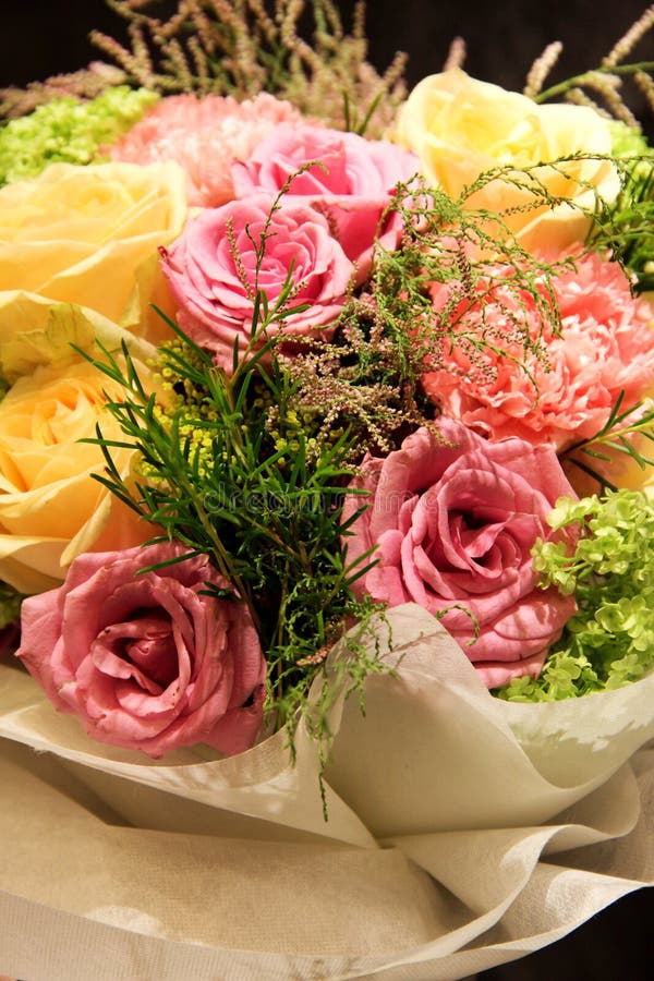 Bouquet, Colorful Spring Flowers Stock Image - Image of floral, close ...