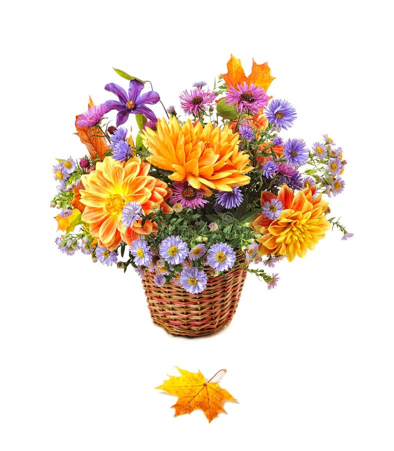 Bouquet Des Fleurs D'automne Photo stock - Image du ramassage ...