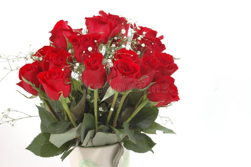 Bouquet des roses rouges photo stock. Image du pétales - 2482458