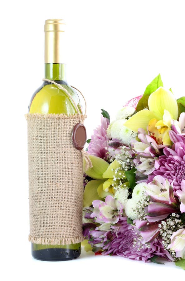 Tulips Bouquet Isolated on White Stock Image - Image of brightly, still ...