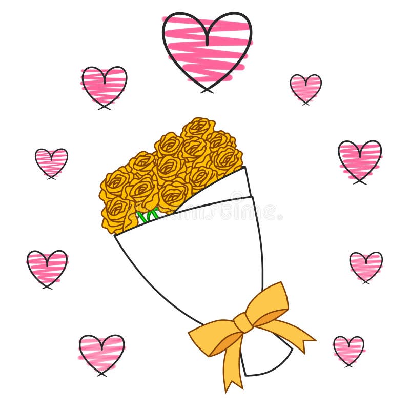 Dozen Roses Stock Illustrations – 72 Dozen Roses Stock Illustrations ...