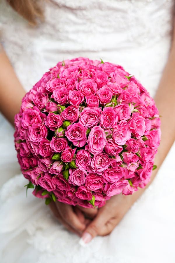 Bouquet of pink roses stock image. Image of bloom, floral - 22483703