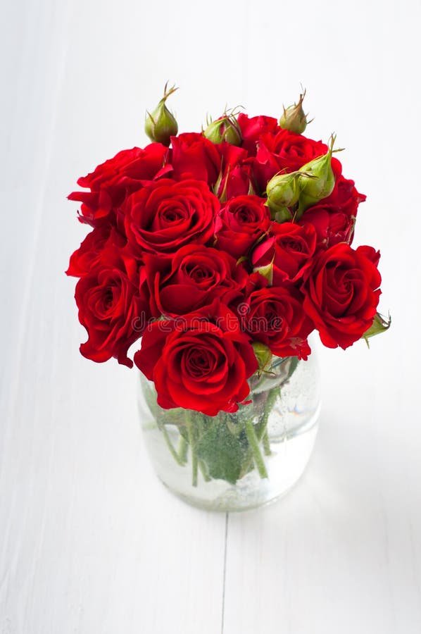 Bouquet of red roses stock photo. Image of festal, nature - 18168818