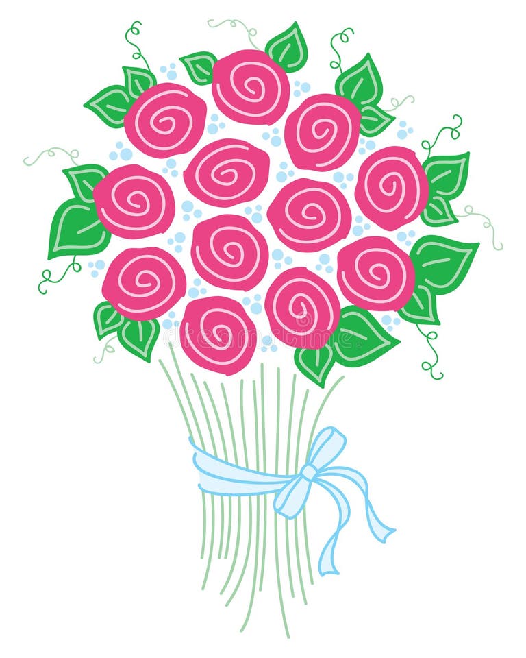 Dozen Roses Stock Illustrations – 1,029 Dozen Roses Stock Illustrations ...