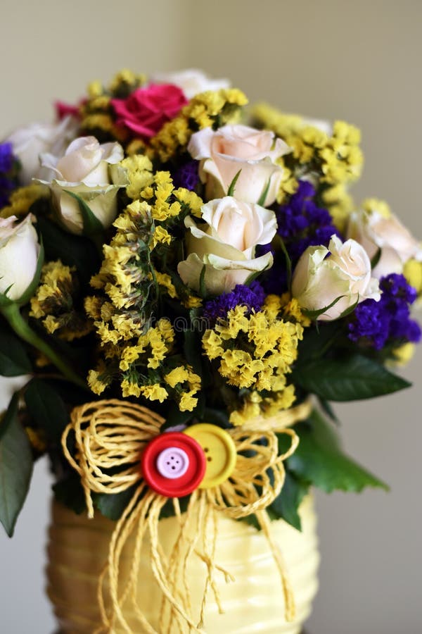 Bouquet of roses . stock photo. Image of collection, bunch - 76252568