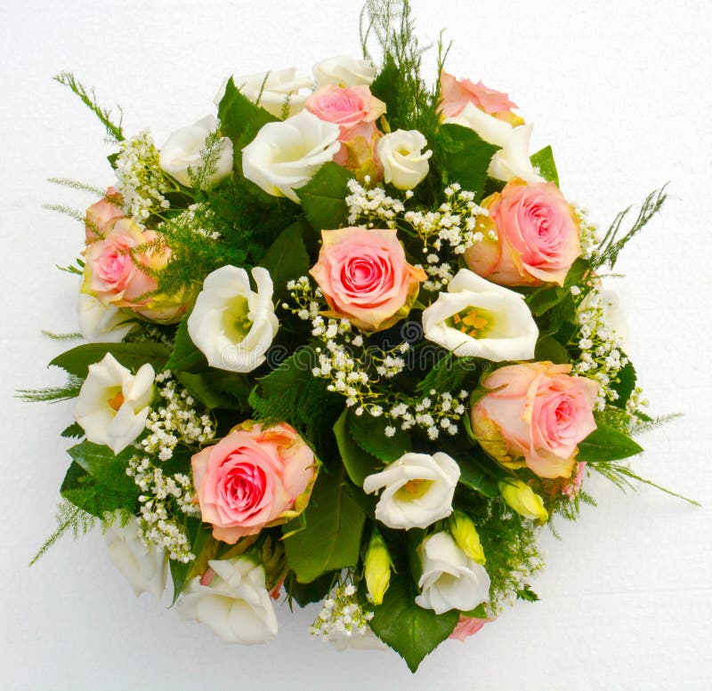 Bouquet of spring flowers stock image. Image of roses - 187934137