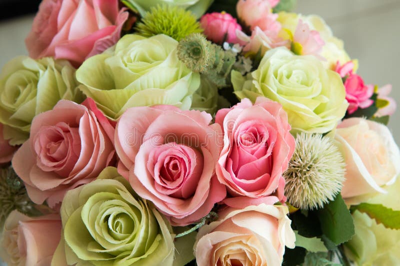 Bouquet of sweet roses. stock photo. Image of design - 89258400