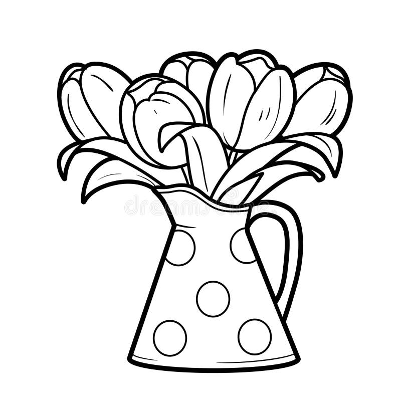 Jug Coloring Images Jug Coloring Book Vector Images (over 290)