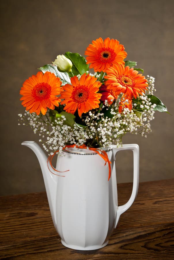 Bouquet in vase stock image. Image of nature, beautiful - 24805571