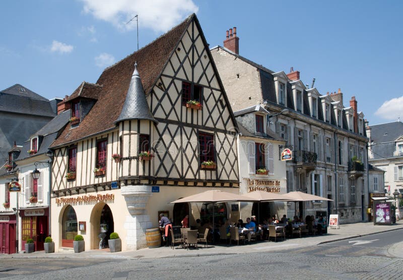 Bourges, France editorial stock photo. Image of architecture - 36523143