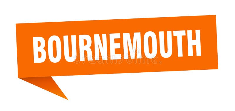 Bournemouth Sticker. Bournemouth Signpost Pointer Sign Stock Vector ...