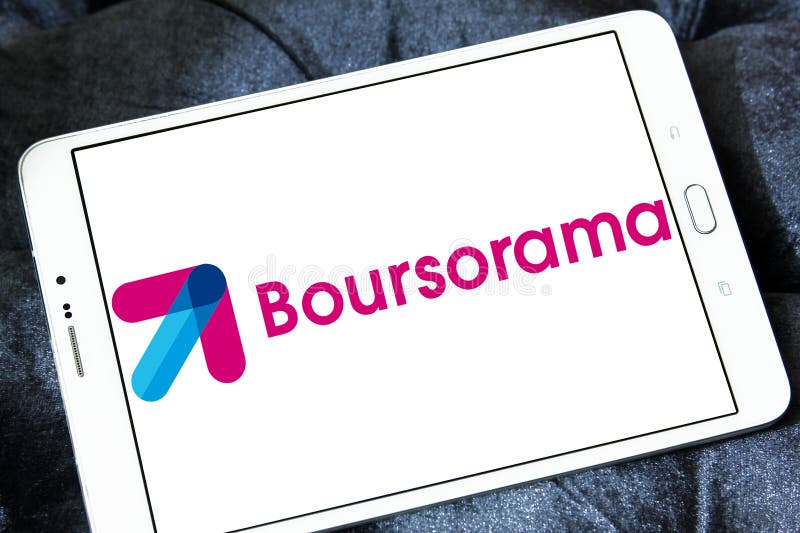 Boursorama-Banklogo redaktionelles stockfoto. Bild von kommerziell ...
