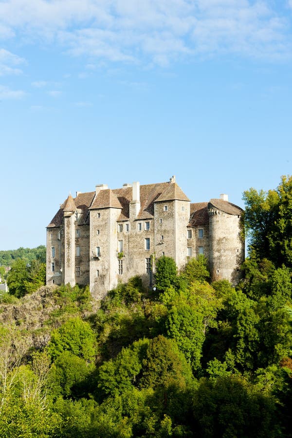 Boussac Castle stock image. Image of creuse, sights, limousin - 20933257