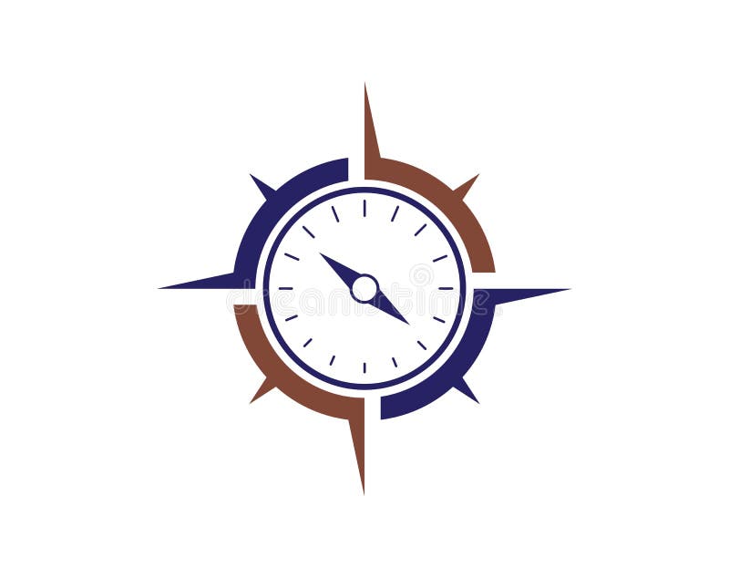 Boussole Logo Template illustration de vecteur. Illustration du voyage ...