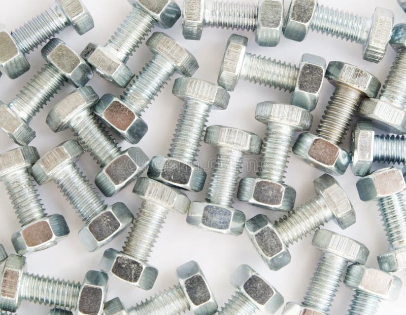 De Speciale Bouten Bij Lijnproductie Stock Afbeelding - Image of ...