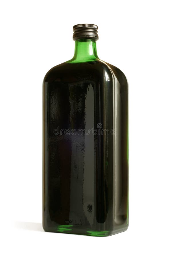 Bouteille De Boisson Alcoolisée Image stock - Image du vert, amer: 37562363