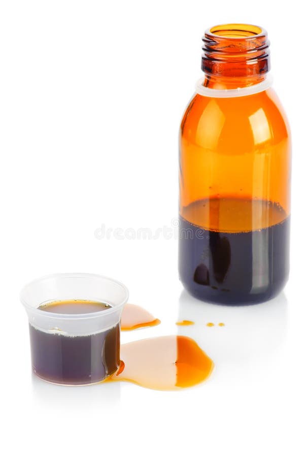 Bouteille De Médicament De Sirop Photo stock - Image du bouteille ...