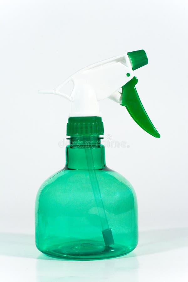 Bouteille En Plastique Rouge De Jet D'isolement Sur Le Fond Blanc Image ...