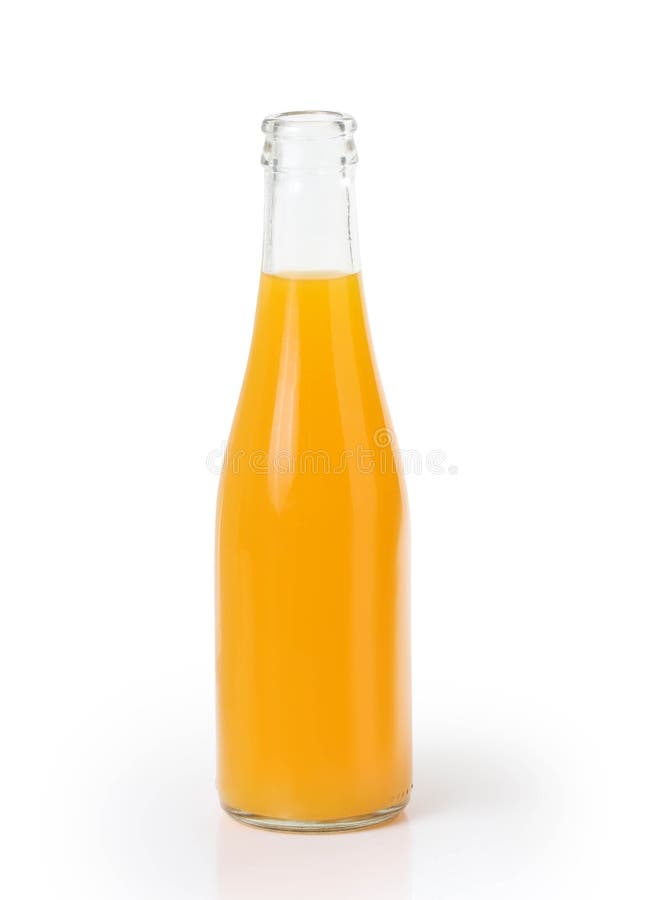 Bouteille En Verre De Jus D'orange Image stock - Image du organique ...