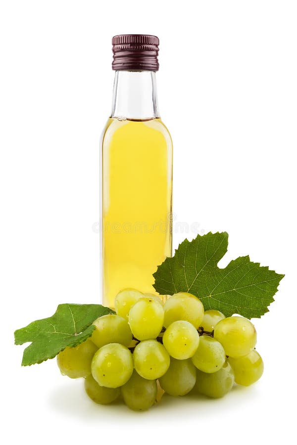 Bouteille En Verre De Vinaigre De Vin Vert Photo stock - Image du ...