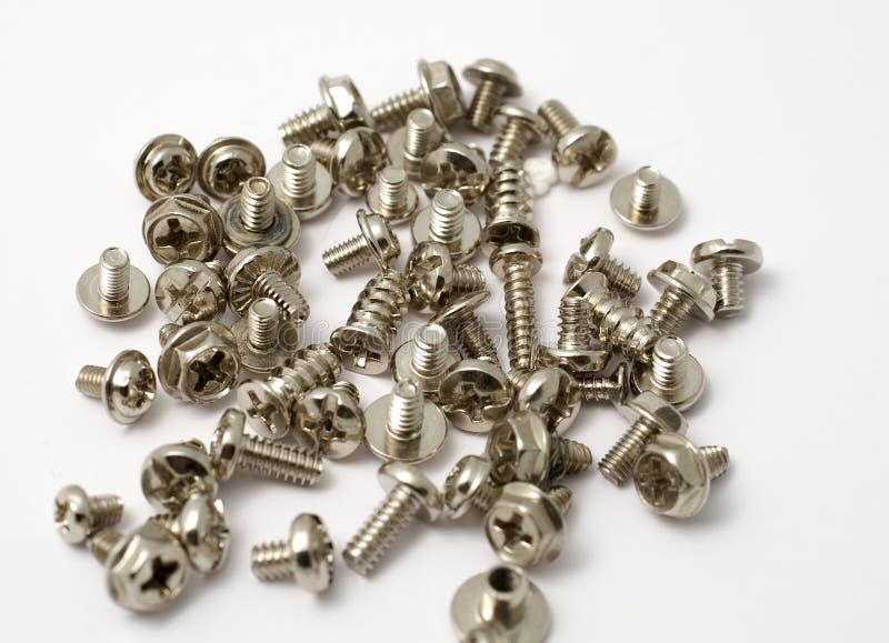 De Bout, Schroeft De Noot Op Het Stock Afbeelding - Image of noot ...