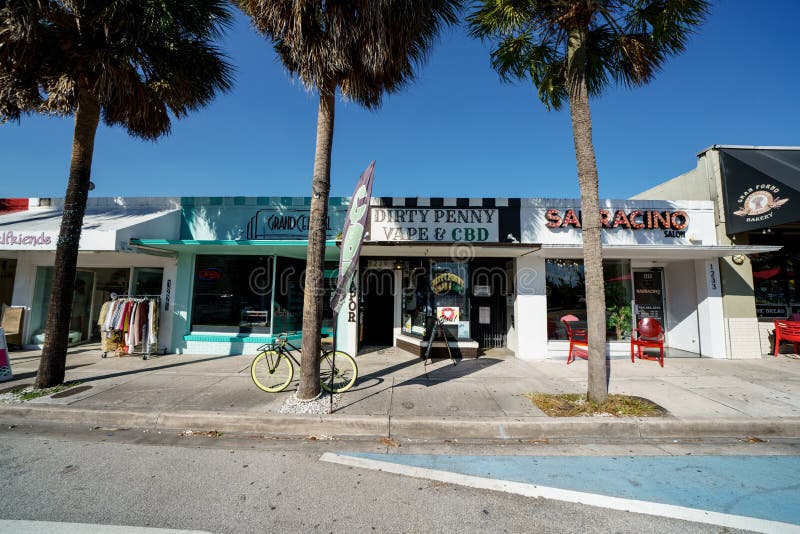 Boutique Shops on Las Olas Downtown Fort Lauderdale FL Editorial Image ...