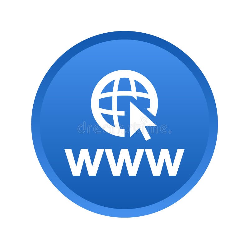 Icône Du Navigateur Web. Panneau D'exploration Internet. Page D'accueil ...