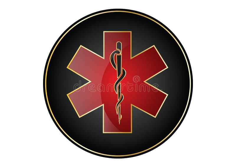 Caducée, Symbole Des Dentistes Illustration Stock - Illustration du ...