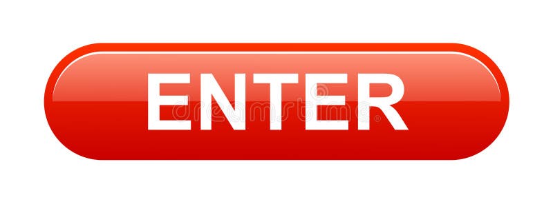 Le Rouge Entrent Dans Le Bouton Illustration Stock - Illustration du ...