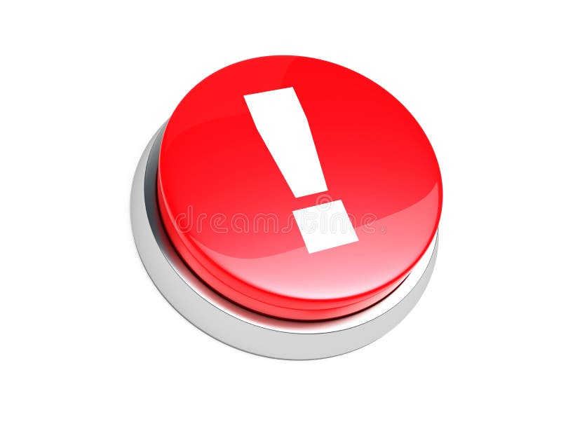 Bouton rouge. illustration stock. Illustration du internet - 11047330