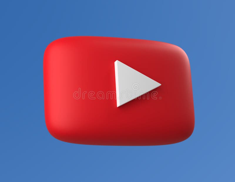 Bouton de YouTube image stock éditorial. Illustration du medias - 142417469