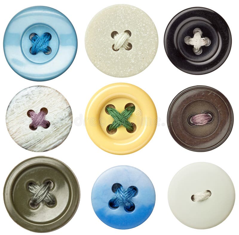 Boutons de couture photo stock. Image du bouton, rond - 34133304