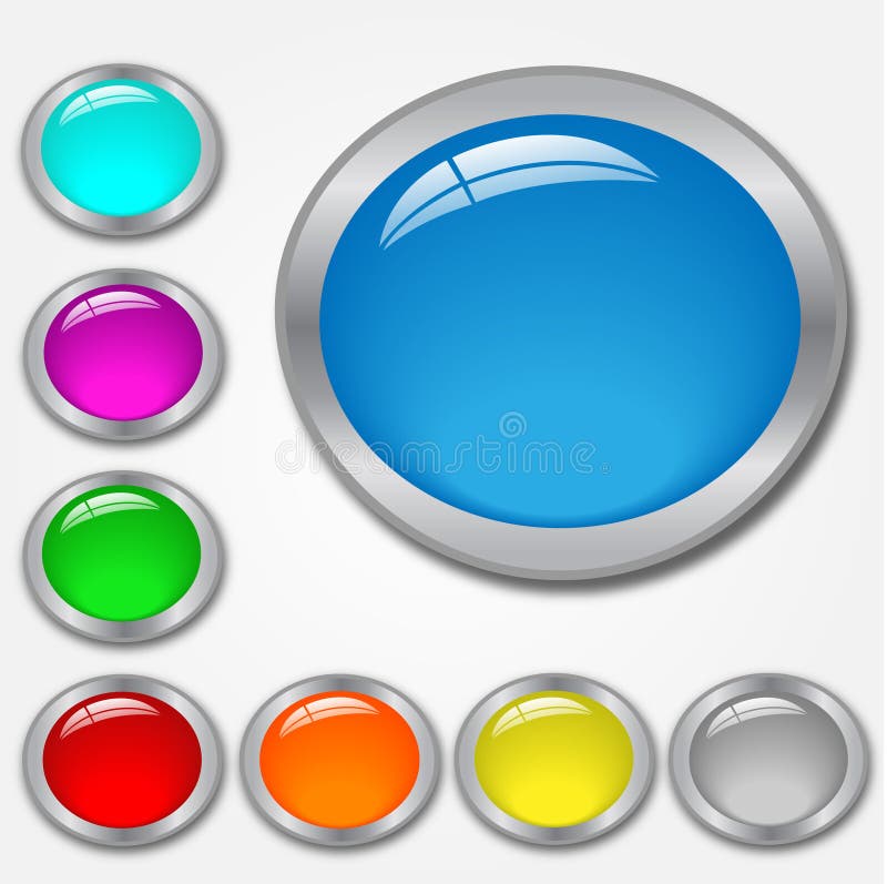 Boutons de Web illustration de vecteur. Illustration of boutons - 14905968