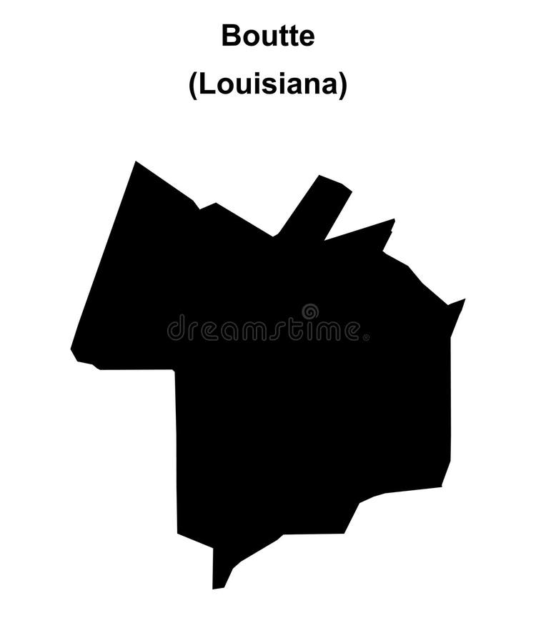 Boutte Outline Stock Illustrations – 1 Boutte Outline Stock ...