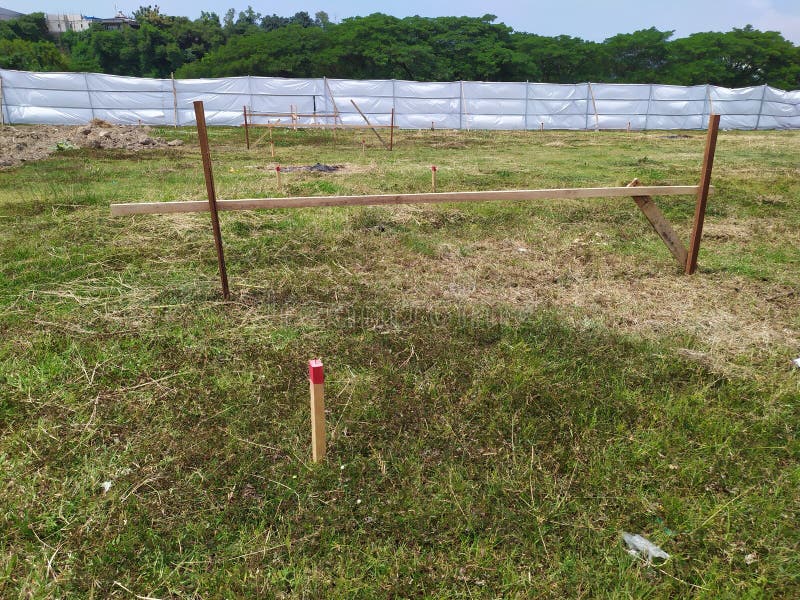 Bouwplank for construction stock image. Image of building - 383612075