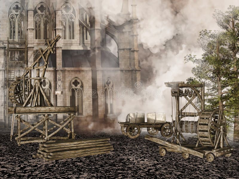 Bouwwerf in het hout stock illustratie. Illustration of plank - 36375219