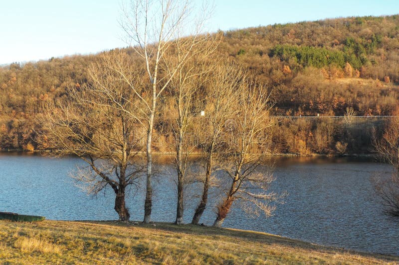Bovan Lake Near Sokobanja in Eastern Serbia Stock Image - Image of lake ...