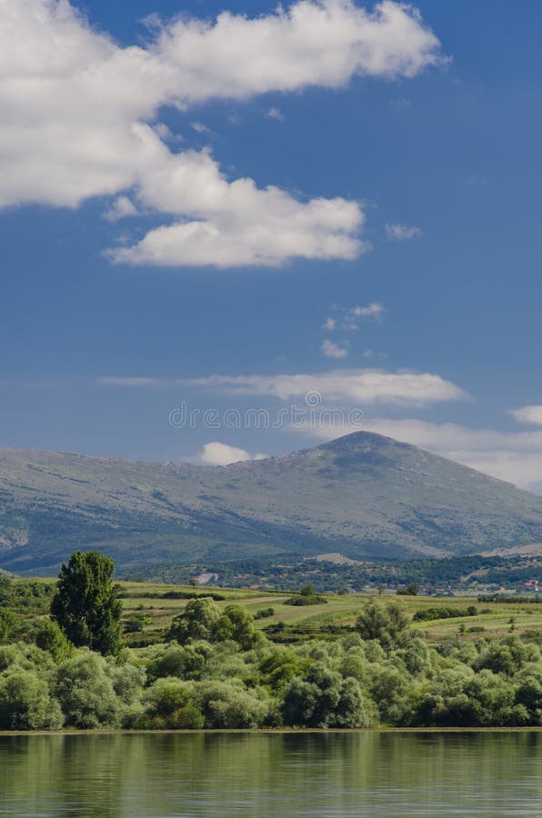 Bovan Lake Near Sokobanja in Eastern Serbia Stock Image - Image of lake ...