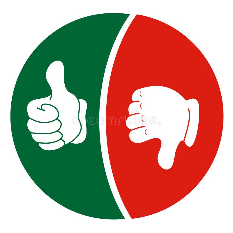 Groene Duim Omhoog Stock Illustrations, Vectors, & Clipart – (365 Stock ...