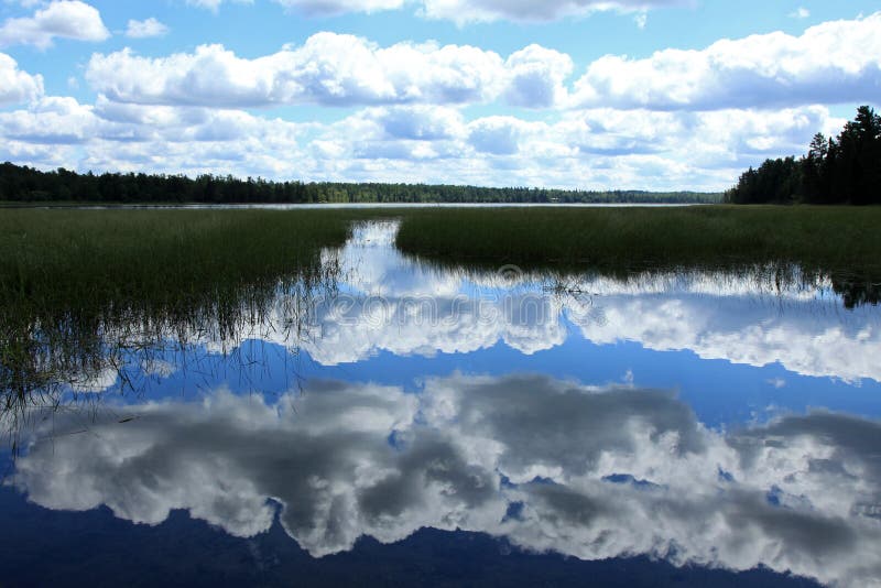 Bovenloop Van De Mississippi Stock Afbeelding - Image of itasca ...