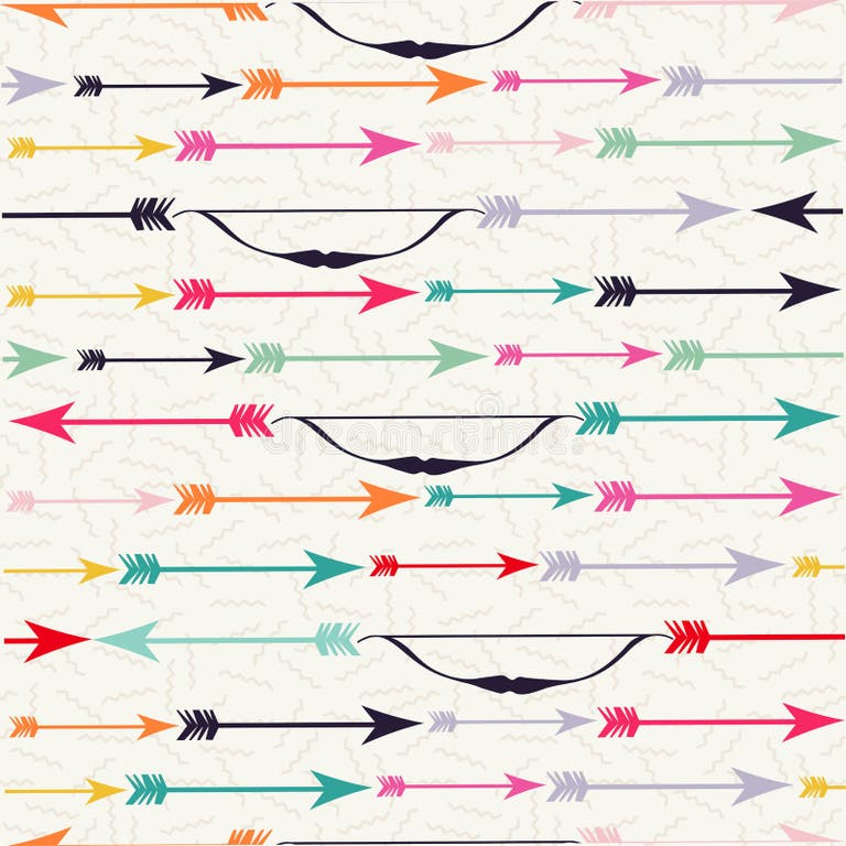 Seamless Boho Arrow Stock Illustrations – 2,757 Seamless Boho Arrow ...